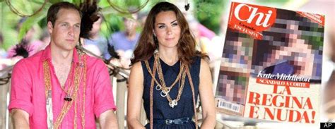 Kate Middleton Topless Photos Published By Italian Magazine Chi As