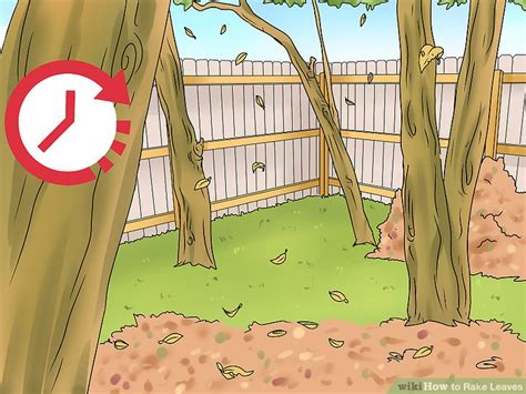 3 ways to rake leaves wikihow