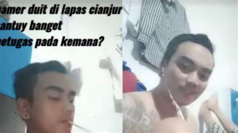 Begini Fakta Viral Video Napi Pamer Gepokan Uang Di Dalam Sel Lapas Cianjur