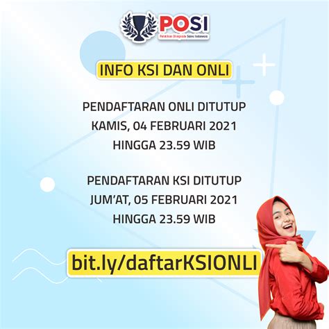 Posi Hari Terakhir Daftar Onli H 1 Daftar Ksi Sudah