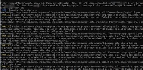mvn install本地安装jar到指定仓库 度 博客园