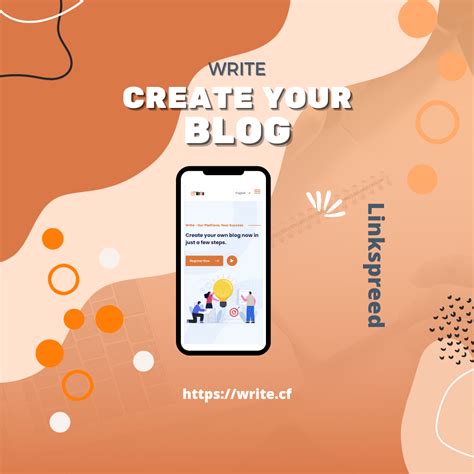 Create Your Own Blog At Https Write Cf Write R Linkspreed1