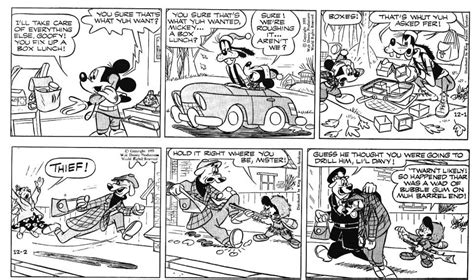 Today In Comics History Mickey Mouse Strip