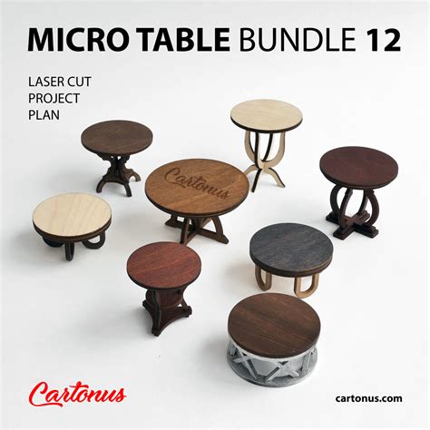 Micro Table Bundle Cartonus