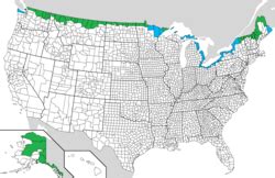 Canadees Amerikaanse Grens Wikipedia