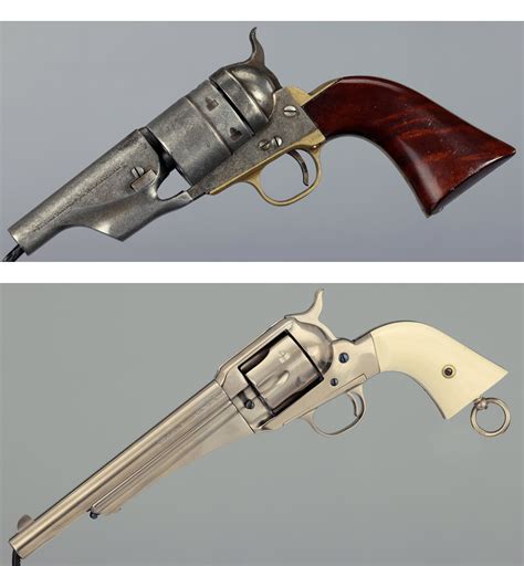 Two Uberti Single Action Revolvers Rock Island Auction