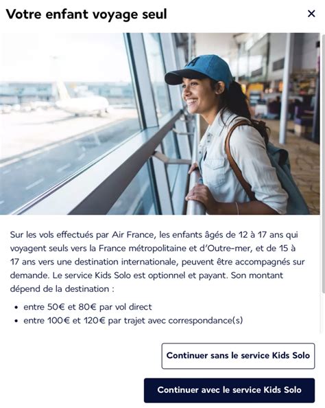 Air France Qui Contacter Pour Réserver Un Vol Pour Un Mineur Non