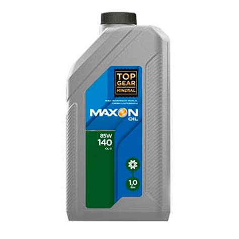 Oleo Mineral Cambio 85w140 Api Gl5 Maxon Top Gear 1l Roni Chaves