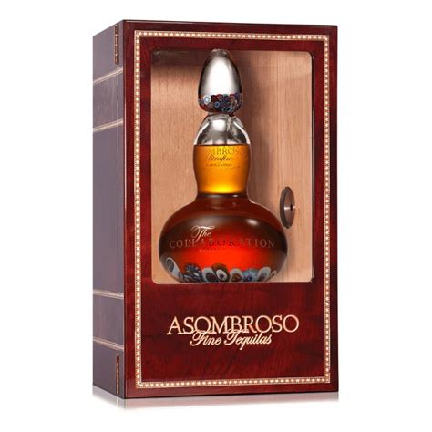 Asombroso The Collaboration Box Set 12 Year Extra Anejo Tequila Silver