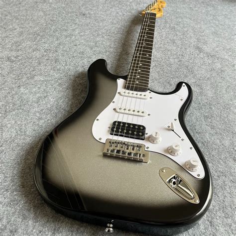 Metallic Gray Stratocaster Style Guitar Chinese Guitars