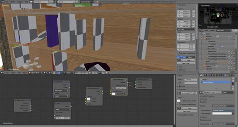 node editor object info returns 0 random materials for different
