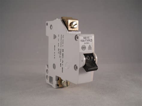 Wylex Nb Mcb 15 Amp M6 Type 2 Single Pole 15a Circuit Breaker Stotz Kontakt Nb15 Willrose