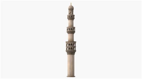 Minaret 3d Model 41 3ds Blend C4d Fbx Max Ma Lxo Obj Free3d