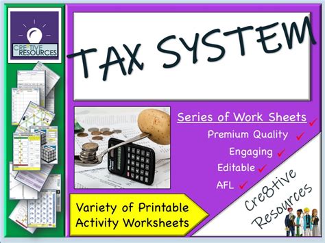 Uk Tax System Home Learning Teaching Resources
