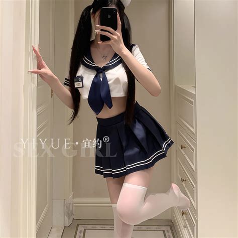 宜约情趣内衣性感校园纯欲jk日系水手服套装1155，仅3500，穿出专属的纯欲诱惑！情趣内衣淘宝服装网