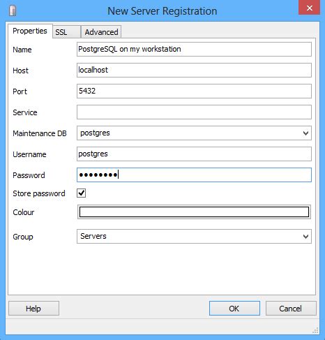 Setting Up PgAdmin