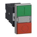 Botao Ilum Dup Vd Vm 22mm 220v Led 1na 1nf Com Grav I 0 Xa2ew7l3741m5