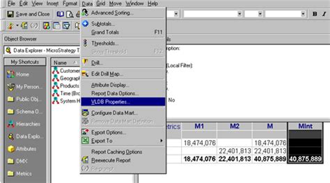 kb18024 metric values are blank in a report but the subtotal is