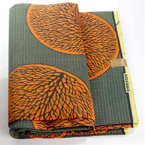 100 Cotton Ankara Textile African Wax Print Fabri Grandado