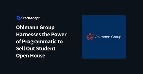 Ohlmann Group Case Study Stackadapt