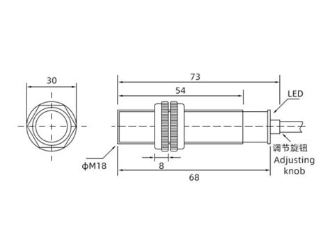 Cm18 Plastic Capacitive Proximity Sensor Viox Electric