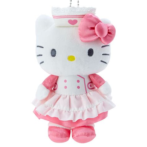 Plush Keychain Hello Kitty Nurse Ver Meccha Japan