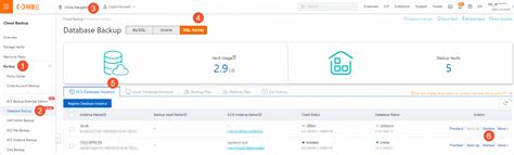 Sql Serverデータベースを復元する方法 Cloud Backup Alibaba Cloud ドキュメントセンター