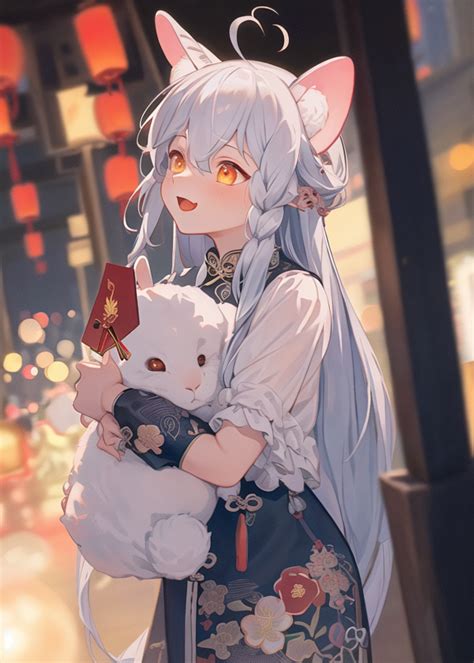 动漫少女 猫娘
