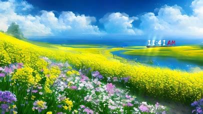 4k春天油菜花风景动态壁纸 动态壁纸下载 元气壁纸 4k春天油菜花风景动态壁纸 动态壁纸下载 元气壁纸