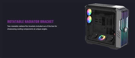 Cooler Master Haf 700 Evo E Atx High Airflow Pc Case Iris Customizable