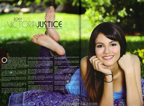 Foot For Thought Global Celebrities Feet Victoria Justice