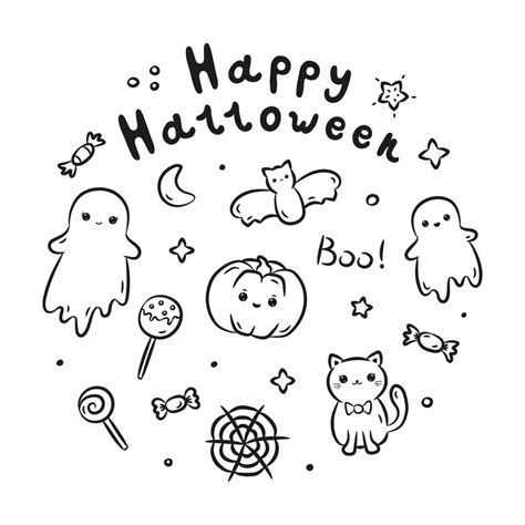 Cute Halloween Drawings