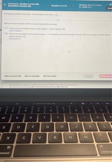5 Homework Section 3132 Hw Derivative Function