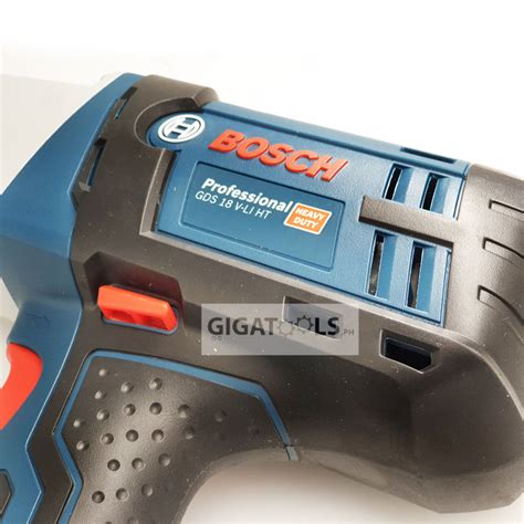 Bosch Gds 18 V Li Ht Professional 18v Cordless Impact Wrench Bare Too