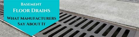 Basement Floor Drains What Manufacturers Say About It Lipka Home