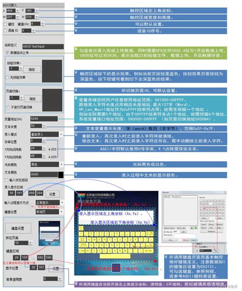 dw 迪文屏 文本录入功能操作记录（ascii） 迪文触摸屏的键盘设置 csdn博客