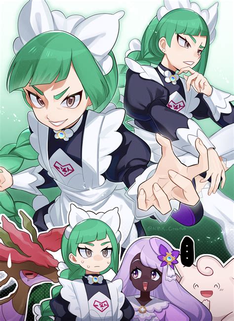 Jacinthe Lebanne Clefable And Dragalge Pokemon And 1 More Drawn By