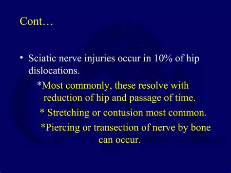 Hip Dislocation Class Ppt