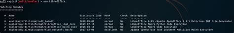 LibreOffice Python Code Execution Mit Metasploit Pentestit De