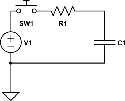 Capacitor Voltage Equation Partially Charged Initial State