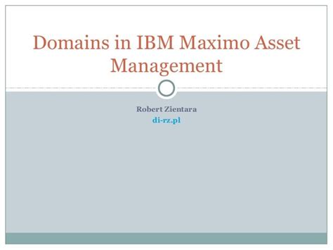 Seabury And Smith Insurance Program Management Maximo It Asset Management