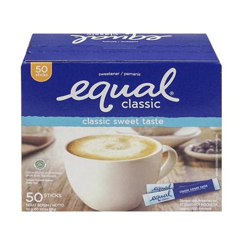 Jual Equal Classic Sweetener 50 Sticks Di Seller Ryumart Rawa Buntu