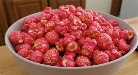 Valentines Pink Popcorn Gains Gourmet