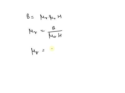 q5 a flux density of 1 2 t is produced in a piece of cast steel by a
