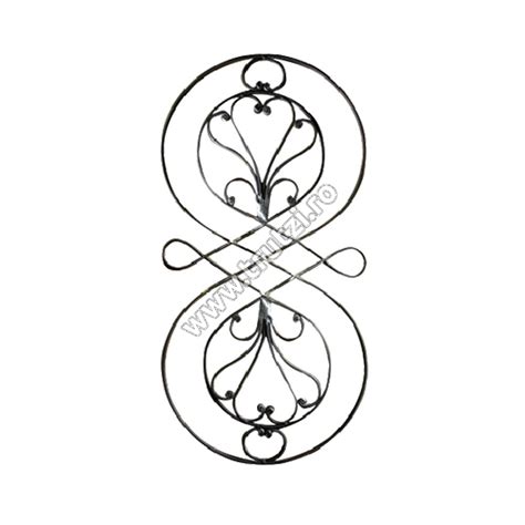 Panouri 13145 Panou Forjat Sect 12x6mm H 800mm L 400mm 13