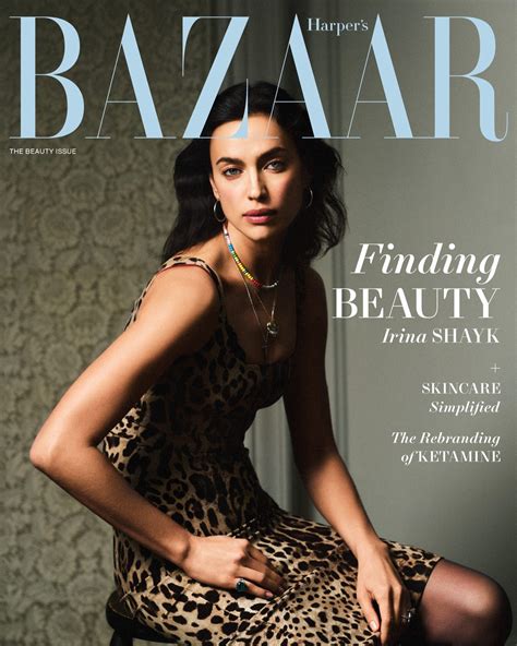 Irina Shayk Covers Harpers Bazaar Us May 2023 By Bryan Liston