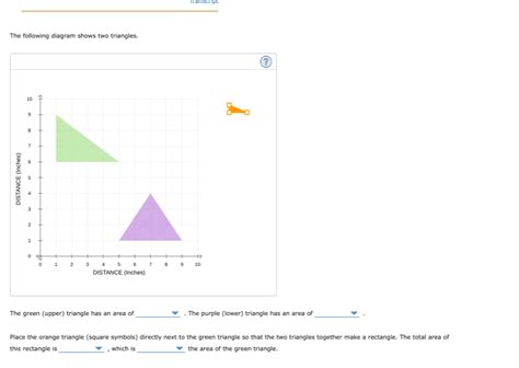[get answer] the following diagram shows two triangles the green