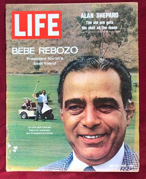 July 31 1970 Life Magazine Bebe Rebozo President Nixons Best Friend