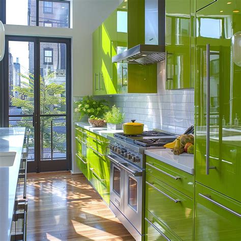 Lime Green Kitchen Decorating Ideas