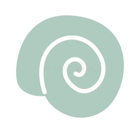 Sea Shell Silhouette Stock Vector Illustration Of Decoration 280142343